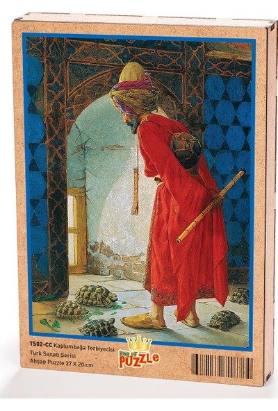 King Of Puzzle Kaplumbağa Terbiyecisi Ahşap Puzzle 204 Parça (TS02-CC)