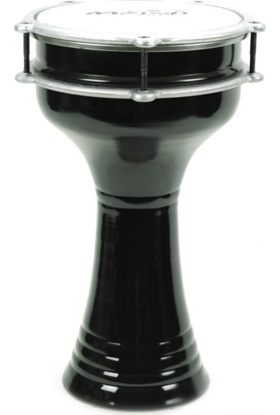 Ses Müzik Aletleri Darbuka Alüminyum 20 x 37 Siyah DAB20BK