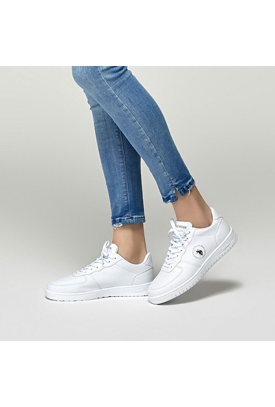 U.S. Polo Assn. Dimler Beyaz Kadın Sneaker Ayakkabı