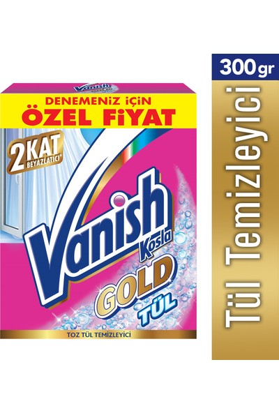 Vanish Kosla Gold Tül Temizleyici Toz 300 gr