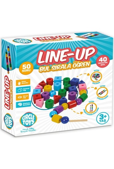 Circle Toys Line-Up Bul Sırala Öğren Circle Toys Line-Up Bul Sırala Öğren