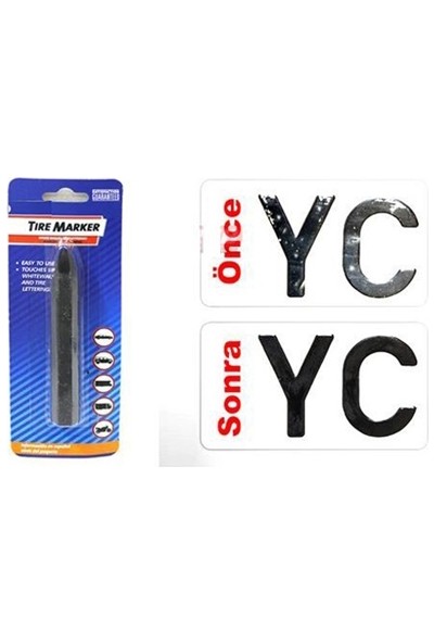 Anahtar Vadisi Plaka Yazısı Rötuş Kalemi 426863