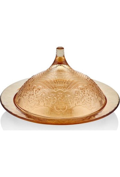 Cemile Dantel luster Amber Lokumluk 23 cm