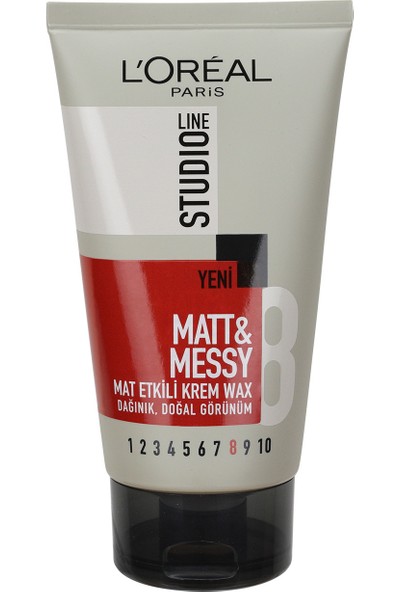 Studio Line Matt&Messy Mat Etkili Krem Wax 150 Ml