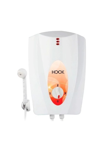Hook Hk-410 Lüks Elektrikli Ani Banyo Su Banyo Isıtıcı 3 Kademeli Hook Hk-410 Lüks Elektrikli Ani Banyo Su Banyo Isıtıcı 3 Kademeli