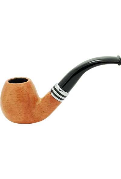 Falconetti 9 Mm. Metal Halkalı Ahşap Pipo Py68 Falconetti 9 Mm. Metal Halkalı Ahşap Pipo Py68