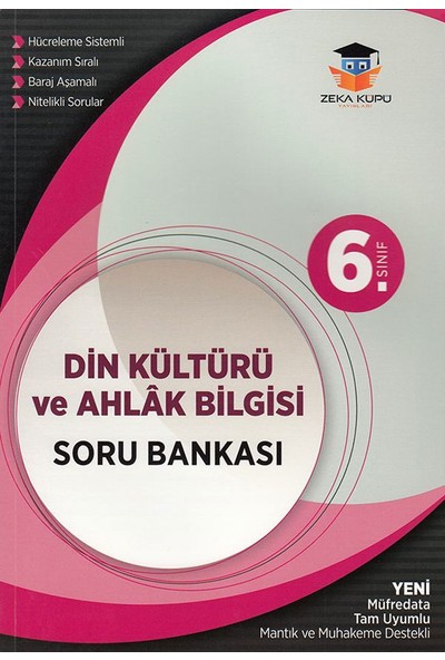 6 Sınıf Din Kültürü Soru Bankası Zeka Küpü Yayınları - Komisyon 6 Sınıf Din Kültürü Soru Bankası Zeka Küpü Yayınları - Komisyon
