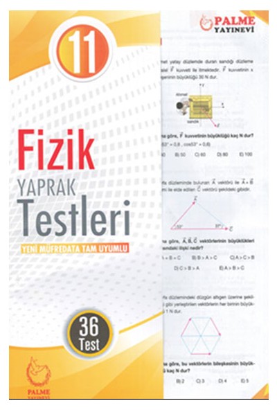 Palme Yayıncılık 11 Sınıf Fizik Yaprak Test