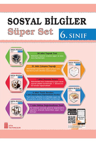 6 Sınıf Sosyal Bilgiler Süper Set Ata Yayıncılık 6 Sınıf Sosyal Bilgiler Süper Set Ata Yayıncılık