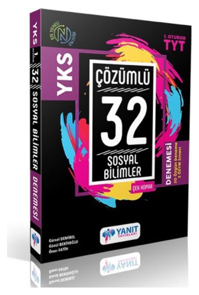 Yanıt Tyt 32 Li Sosyal Bilimler Denemeleri Yanıt Yayınları Yanıt Tyt 32 Li Sosyal Bilimler Denemeleri Yanıt Yayınları