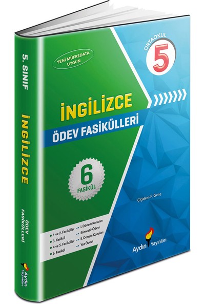 5 Sınıf İngilizce Ödev Fasikülleri Aydın Yayınları - Çiğdem F. Genç 5 Sınıf İngilizce Ödev Fasikülleri Aydın Yayınları - Çiğdem F. Genç