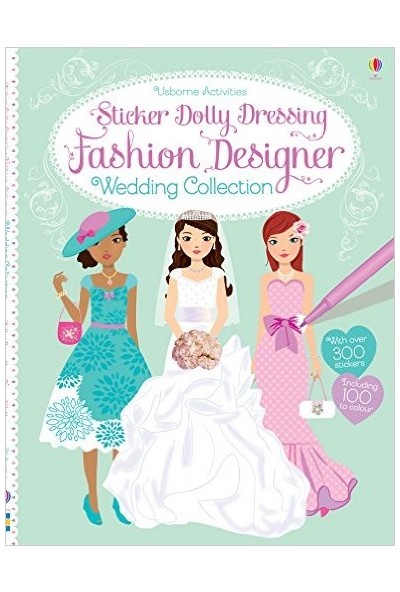 Sticker Dolly Dressing Fashion Designer Wedding Collection Sticker Dolly Dressing Fashion Designer Wedding Collection