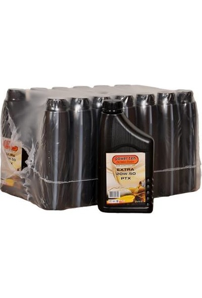 Powerten 20W50 Extra Ptx Motor Yağı Katkısı 1 lt 14 Adet Powerten 20W50 Extra Ptx Motor Yağı Katkısı 1 lt 14 Adet
