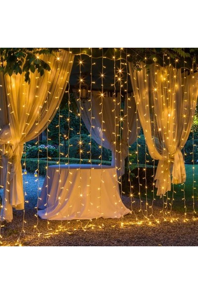 Orjinal Dükkan 3X2 Metre Perde Saçaklı Led Işıklar Animasyonlu Orjinal Dükkan 3X2 Metre Perde Saçaklı Led Işıklar Animasyonlu