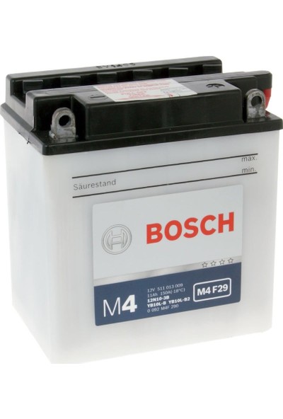 Bosch 11 Amper Motosiklet Aküsü M4F29 Bosch 11 Amper Motosiklet Aküsü M4F29