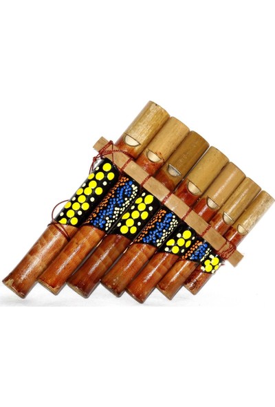 Piramigo Otantik Bambu Pan Flüt Piramigo Otantik Bambu Pan Flüt