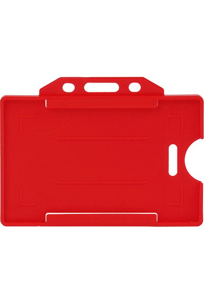 Kraf Kart Kabı (kart koruyucu) Kırmızı 50 Li 509G