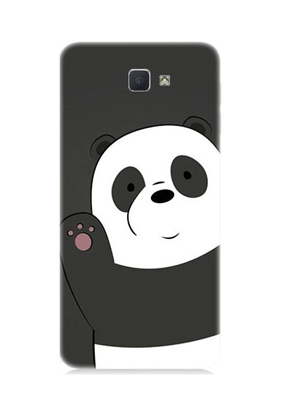 Teknomeg Samsung Galaxy J7 Prime Sevimli Panda Desenli Tasarım Silikon Kılıf Teknomeg Samsung Galaxy J7 Prime Sevimli Panda Desenli Tasarım Silikon Kılıf