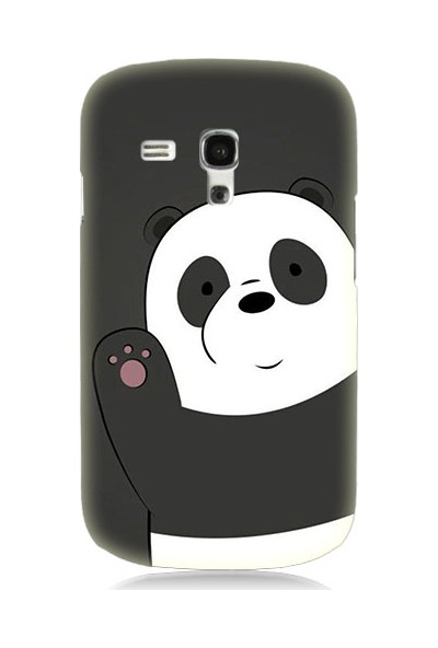 Teknomeg Samsung Galaxy S3 Mini Sevimli Panda Desenli Tasarım Silikon Kılıf Teknomeg Samsung Galaxy S3 Mini Sevimli Panda Desenli Tasarım Silikon Kılıf