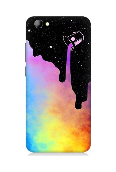 Teknomeg Vestel Venüs E3 Renkli Boya Desenli Tasarım Silikon Kılıf