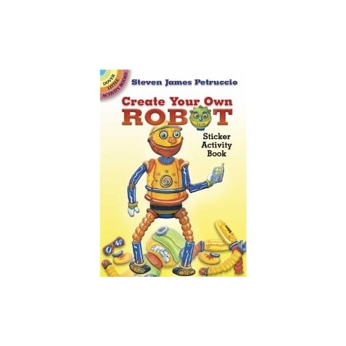 Create Your Own Robot Sticker Book Kitabı ve Fiyatı - Hepsiburada