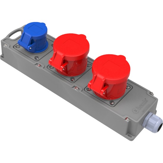 Bemis Cee Tri Box Grup Priz 5/32A. 380V. 2 Ad.+3/16A. 220V. Fiyatı