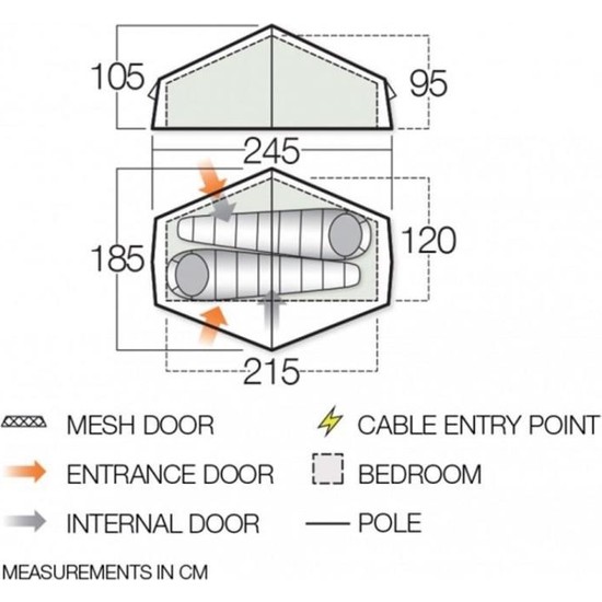 Vango Nevis 200 2 Kişilik Çadır Fiyatı - Taksit Seçenekleri