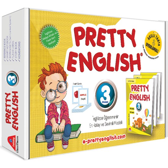 D-Publishing Pretty English Eğitim Seti-3. Sınıf Kitabı ve Fiyatı