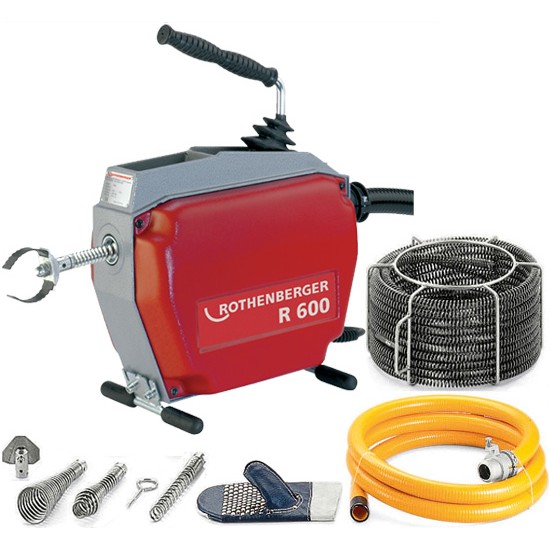 Rothenberger R600 Kanal Açma Makinesi + 16/22 Mm Spiral Ve Fiyatı