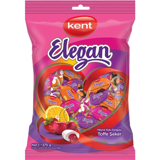 Kent Elegan Meyveli 375 gr Şeker Fiyatı - Taksit Seçenekleri