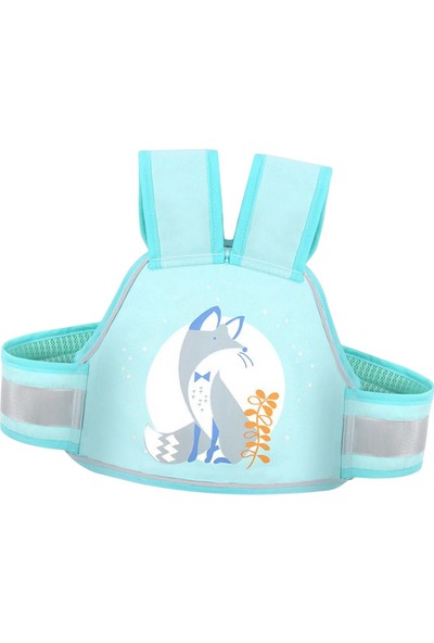 Bacca Motosiklet Çocuk Güvenlik Emniyet Kemeri Kablo Demet Bisiklet Ön Arka Yeşil (Yurt Dışından)