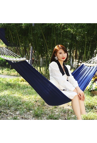 Generic Açık Tuval Hamak 190X80 cm Mavi (Yurt Dışından) Generic Açık Tuval Hamak 190X80 cm Mavi (Yurt Dışından)