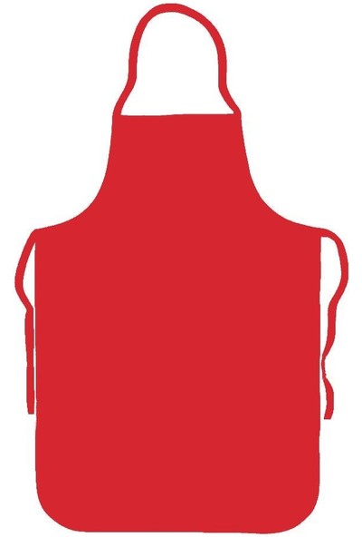 Omnisoft Kırmızı Askılı Bulaşık Önlüğü Lamineli 70 x 120 cm