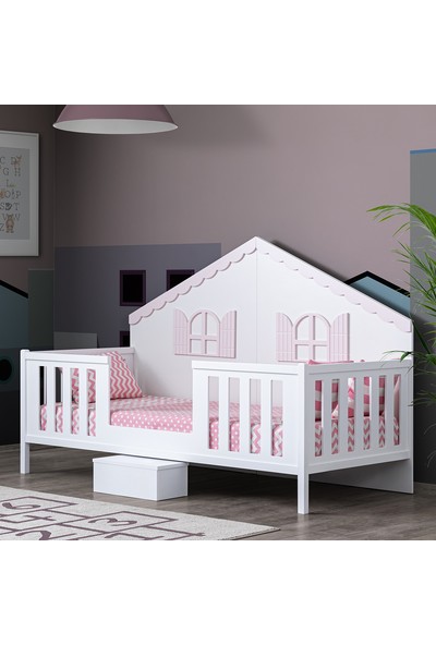 Setay Montessori Yatak Erdek Karyola - Pembe