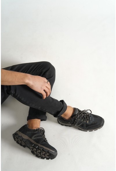 Daha Yok Mu Outdoor Trekking Spor Erkek Ayakkabı Siyah Renk 44-Siyah Daha Yok Mu Outdoor Trekking Spor Erkek Ayakkabı Siyah Renk 44-Siyah