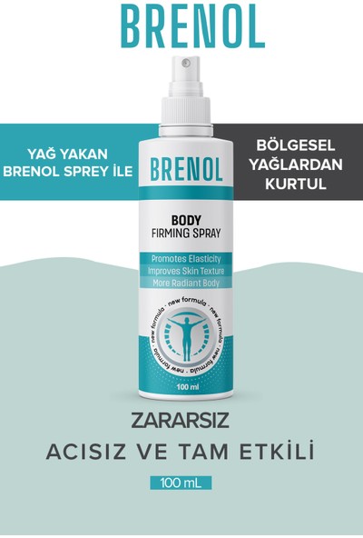 Brenol Body Firming Vücut Sıkılaştırıcı Sprey 100 ml Brenol Body Firming Vücut Sıkılaştırıcı Sprey 100 ml