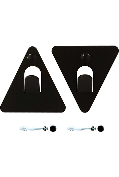 Saccio Triangoli Serisi 2'li Askılık Takımı (Çapraz)