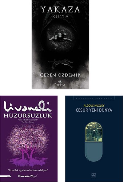 Yakaza - Huzursuzluk - Cesur Yeni Dünya 3 Kitap Set Yakaza - Huzursuzluk - Cesur Yeni Dünya 3 Kitap Set