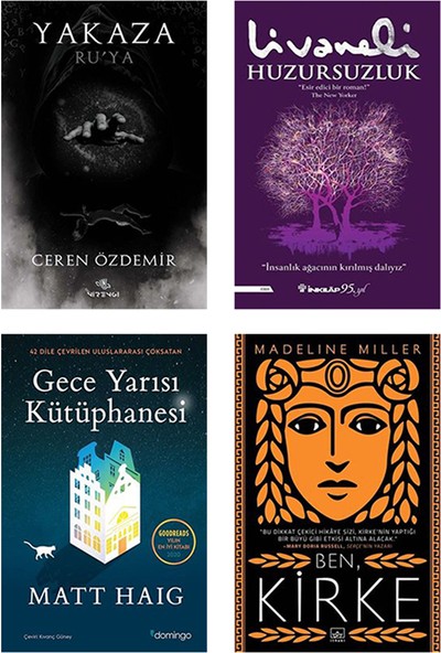 Yakaza - Huzursuzluk - Gece Yarısı Kütüphanesi - Ben Kirke 4 Kitap Set Yakaza - Huzursuzluk - Gece Yarısı Kütüphanesi - Ben Kirke 4 Kitap Set