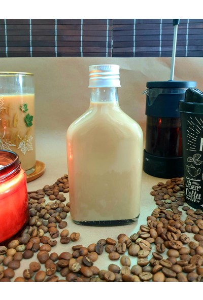 Saccura Dekor Cold Brew Kahve Şişesi 200 cc Gümüş Kapak Yassı Cam Şişe Saccura Dekor Cold Brew Kahve Şişesi 200 cc Gümüş Kapak Yassı Cam Şişe