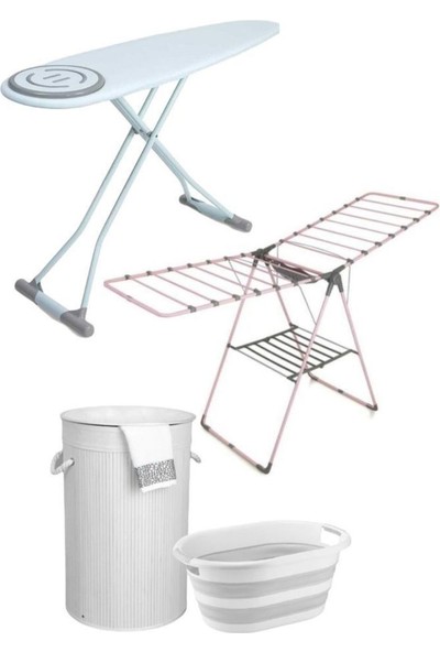 Perilla Çamaşır ve Ütü Çeyiz Seti