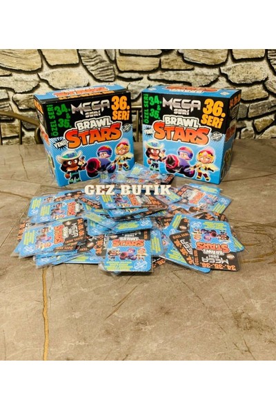 Brawl Stars Gez Butik Brawl Stars Mega Seri 34. 35. 36. Brawl 200X2 Toplam 400 Adet Oyun Kartı Brawl Stars Gez Butik Brawl Stars Mega Seri 34. 35. 36. Brawl 200X2 Toplam 400 Adet Oyun Kartı