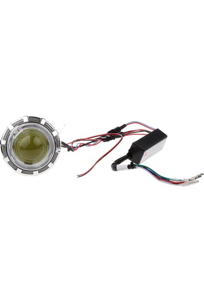 9-12V LED Far Ampulü Yüksek Düşük Kirişli Motosiklet Far Ön Spot Işığı