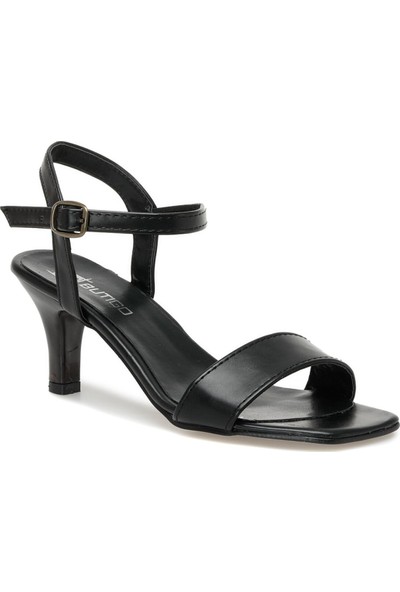 Butigo Mia 2fx Siyah Kadın Topuklu Sandalet