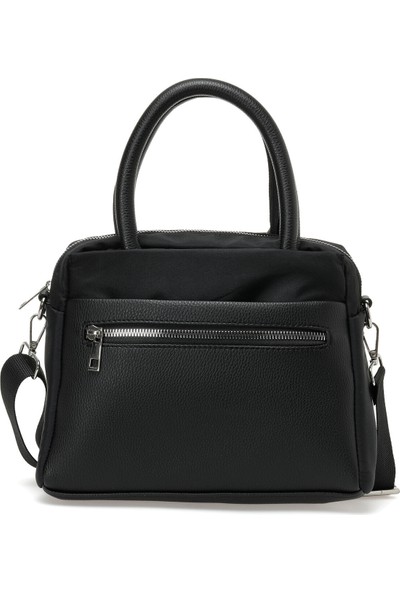 Butigo Saten Ntrl El 2pr Siyah Kadın El Çantası