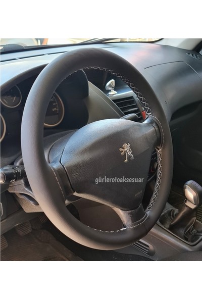 Gürler Oto Kılıf ve Aksesuar Peugeot 207 Dikmeli Direksiyon Kılıfı Soft Gri IPLI(38×10CM) Gürler Oto Kılıf ve Aksesuar Peugeot 207 Dikmeli Direksiyon Kılıfı Soft Gri IPLI(38×10CM)