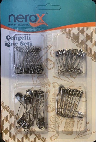 Nerox 60'lı Çengelli Iğne Seti