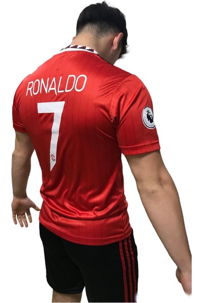 Mugees Ronaldo Çocuk Futbol Forma Tişört Takımı Çorap Hediyeli Mugees Ronaldo Çocuk Futbol Forma Tişört Takımı Çorap Hediyeli