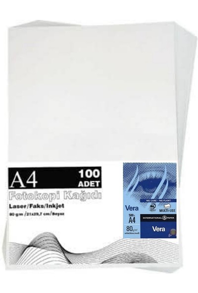 Vera A4 Fotokopi Kağıdı 80 gr