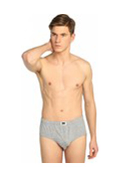 12'li Tutku Erk Slip Gri